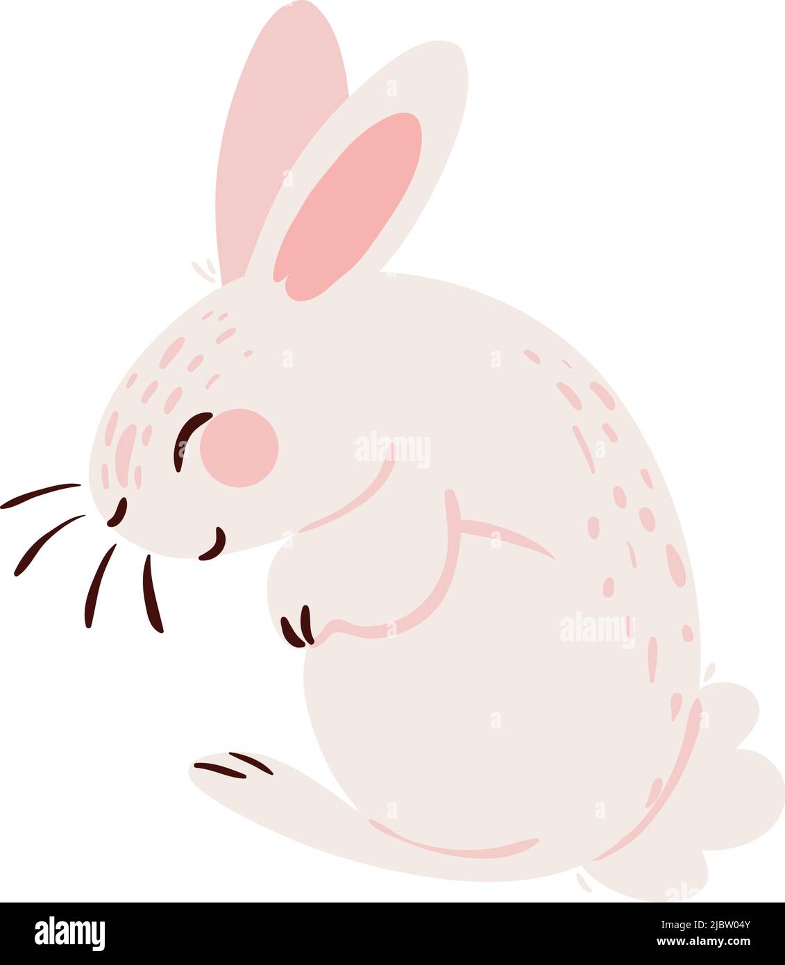 cute rabbit icon Stock Vector Image & Art - Alamy