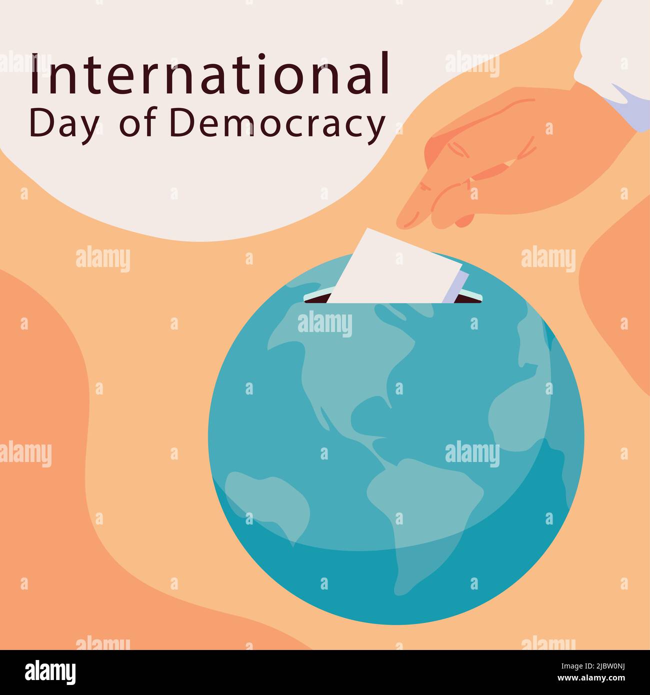 international day of democracy Stock Vector Image & Art - Alamy