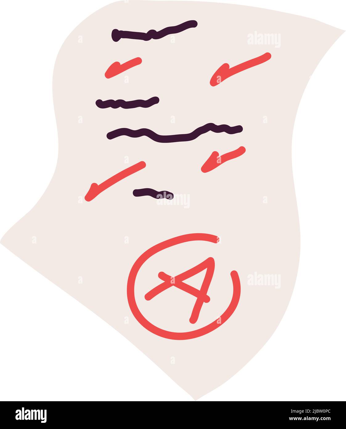 Sheet test score Stock Vector Images - Alamy