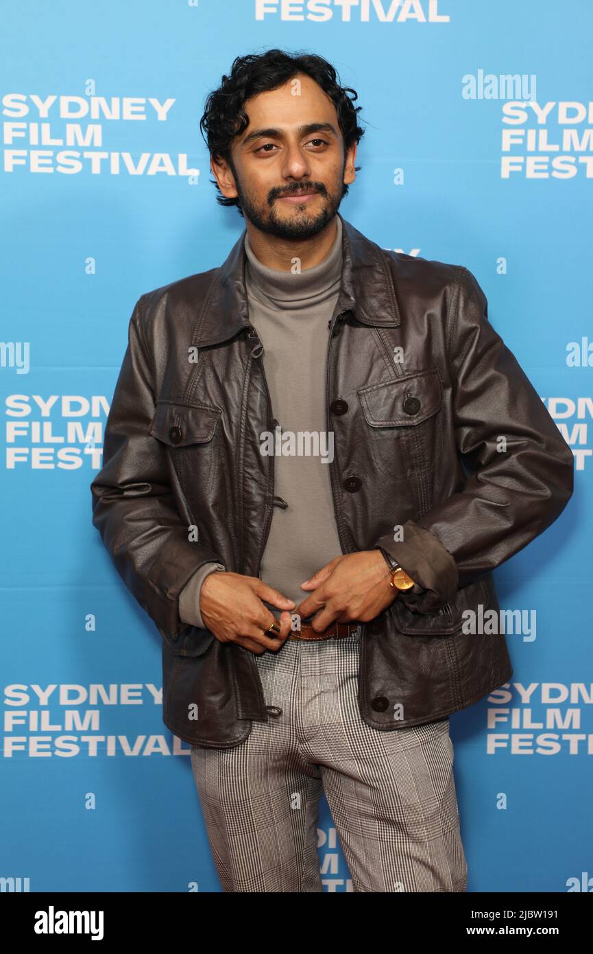 Sydney, Australia. 8th June 2022. Arka Das arrives on the red carpet ...