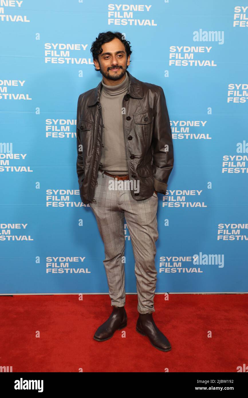 Sydney, Australia. 8th June 2022. Arka Das arrives on the red carpet for the opening night of ...