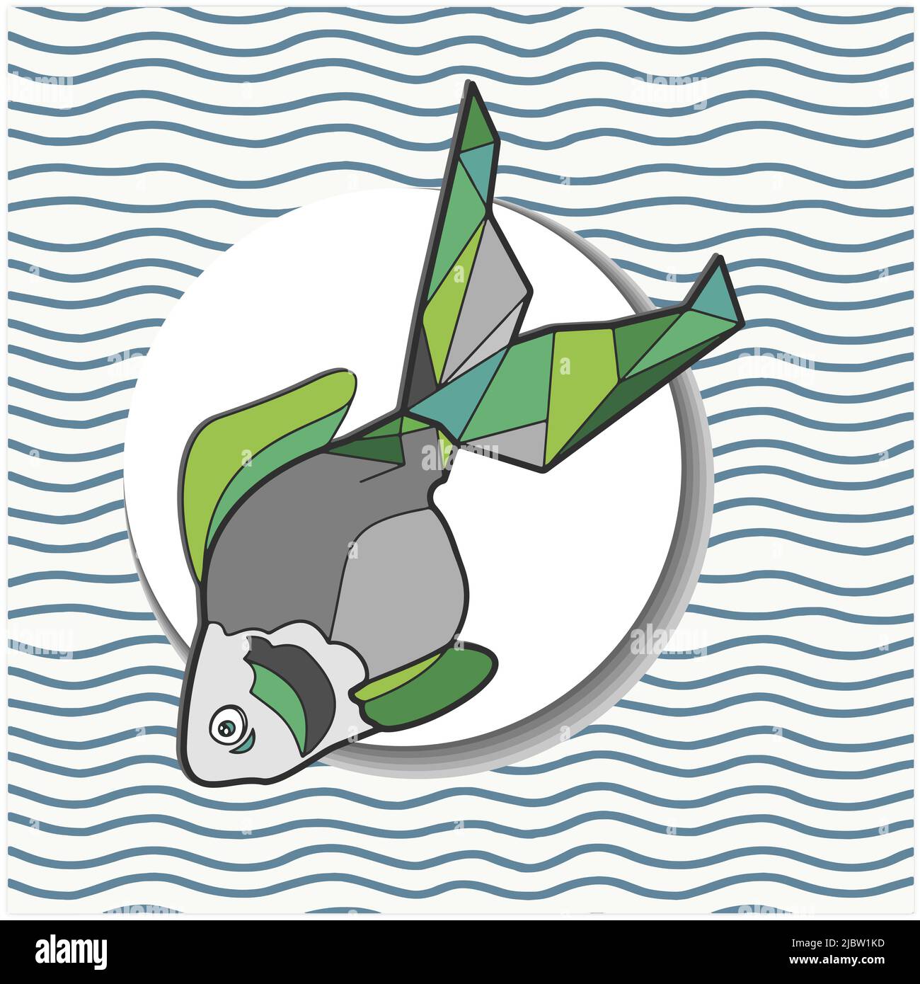 Fin triangular Stock Vector Images - Alamy