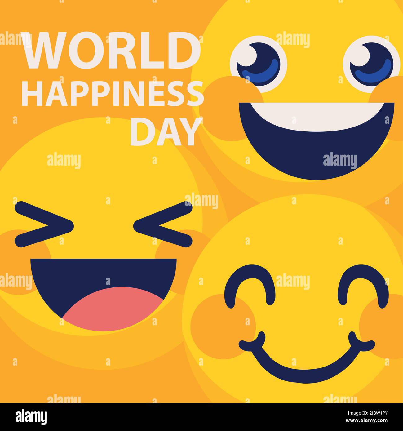 world day of happiness Stock Vector Image & Art - Alamy
