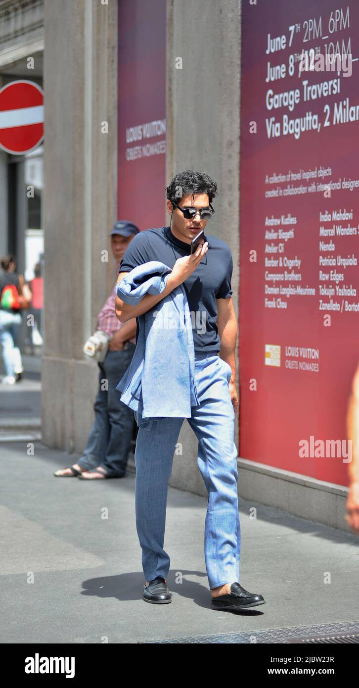 Milan, . 08th June, 2022. Milan, 08-06-2022 Cristiano Caccamo, 33-year ...