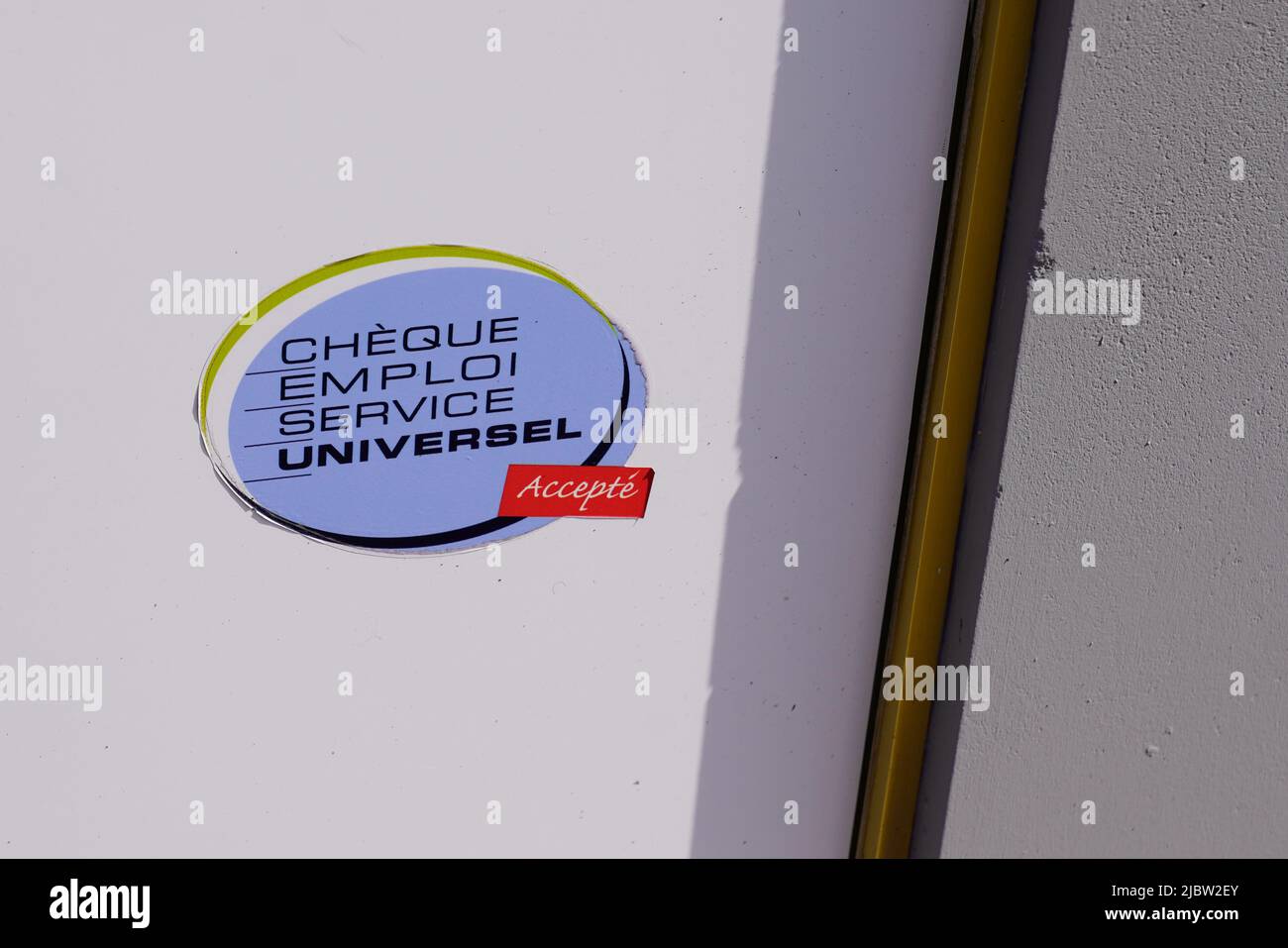 Bordeaux , Aquitaine France - 05 19 2022 : CESU logo brand and sign ...