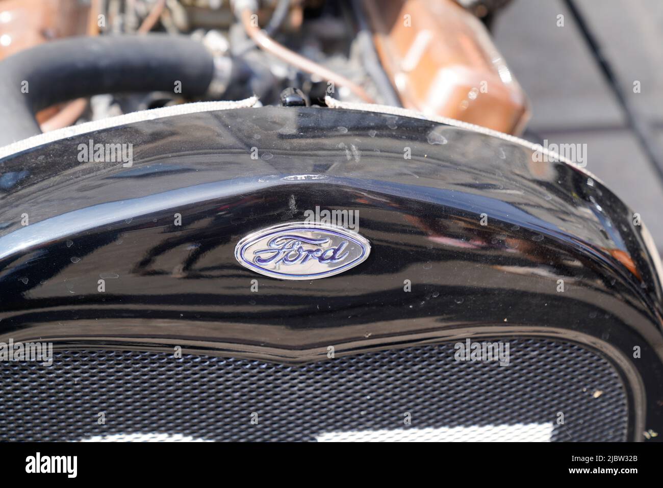 Hot rod sign hi-res stock photography and images - Alamy