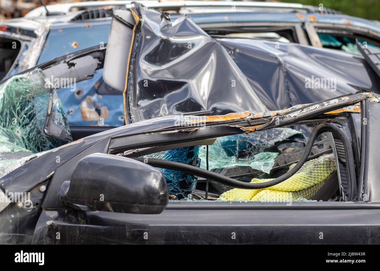 Car body damage hi-res stock photography and images - Alamy