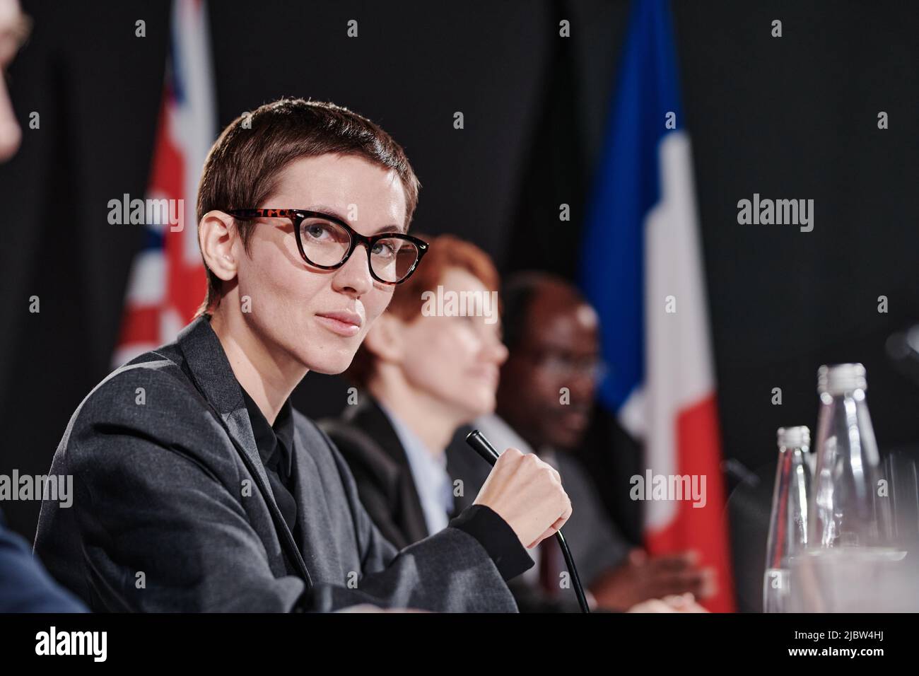 Female government representative hi-res stock photography and images ...