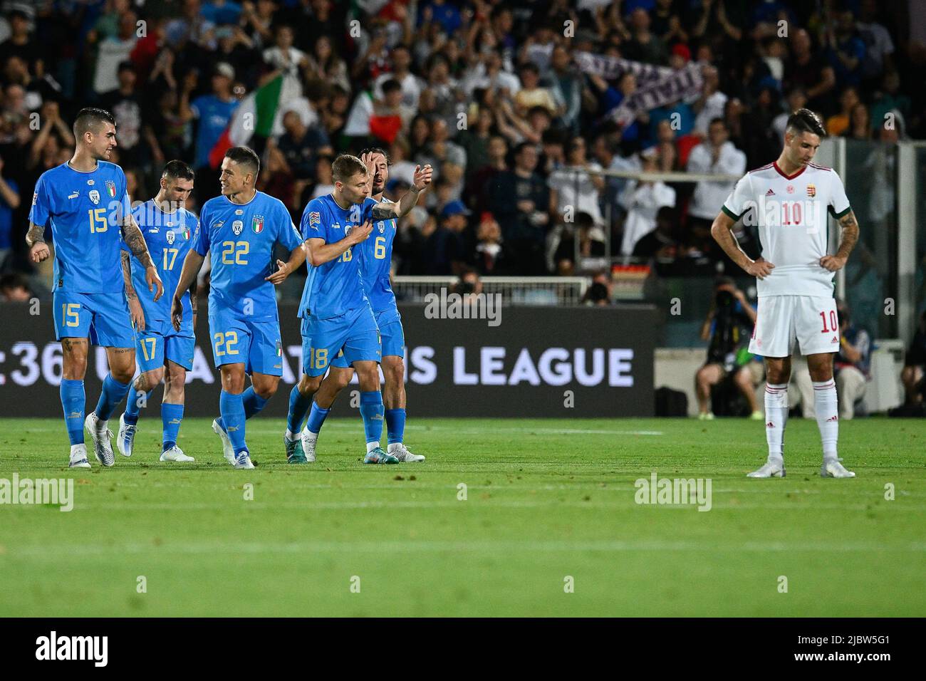 7th June 2022; Dino Manuzzi Stadium, Cesena, Italia; Uefa Nations ...