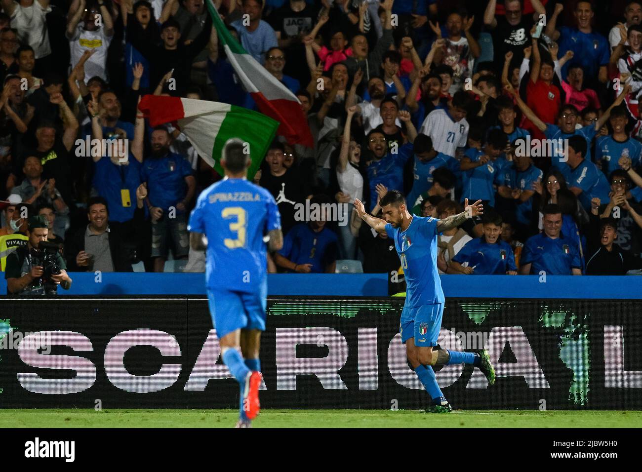 7th June 2022; Dino Manuzzi Stadium, Cesena, Italia; Uefa Nations ...