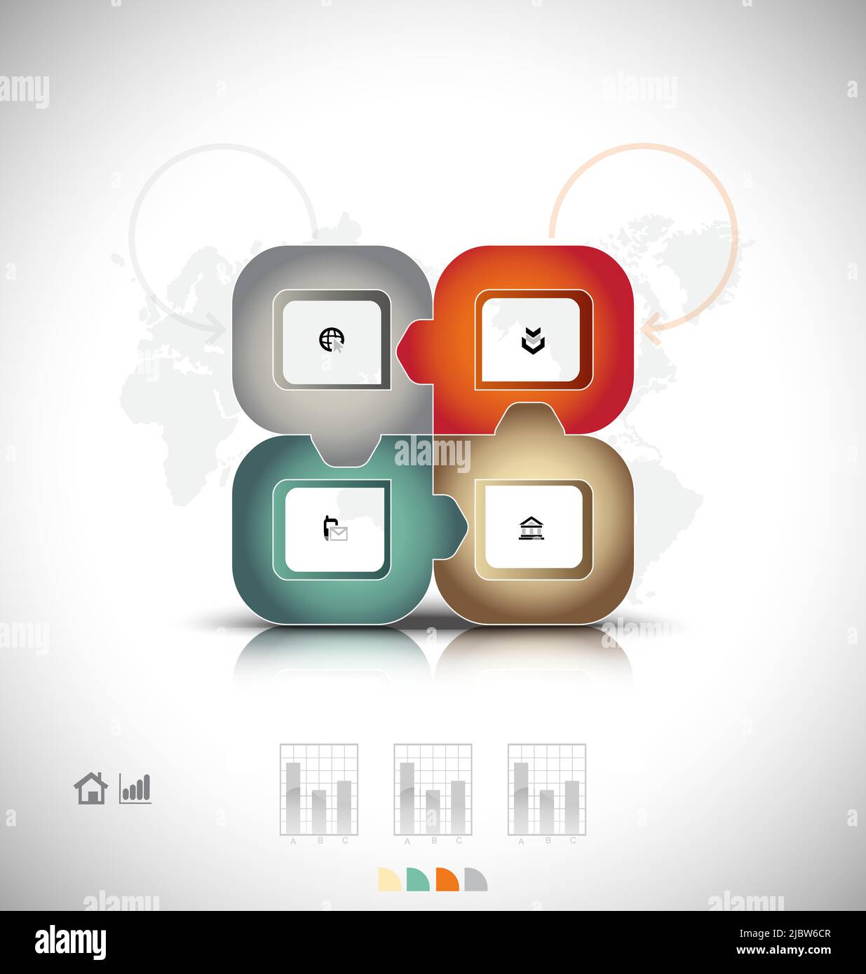 Infographics vectors Stock Vector Images - Alamy