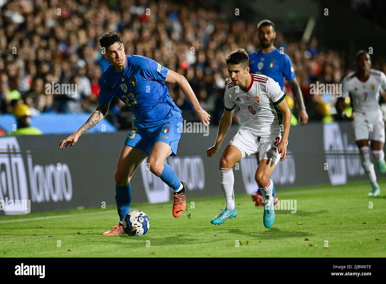 Alessandro Bastoni of Italy during football Match,at the Dino Manuzzi ...