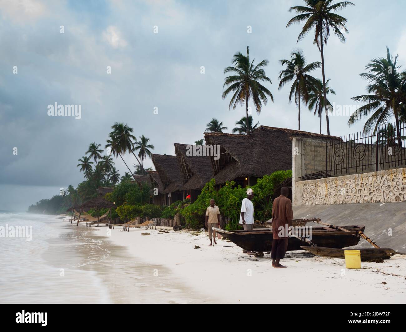 Matemwe beach village hi-res stock photography and images - Alamy