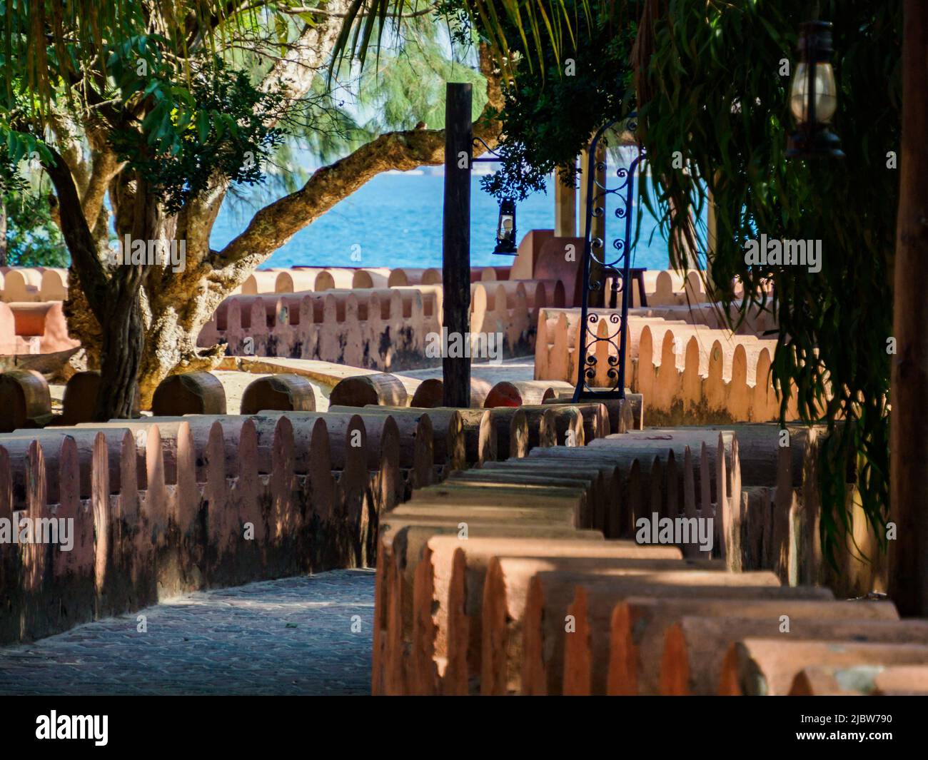 Zanzibar, Tanzania - Jan 2021: Prison Island (also known as Changuu ...