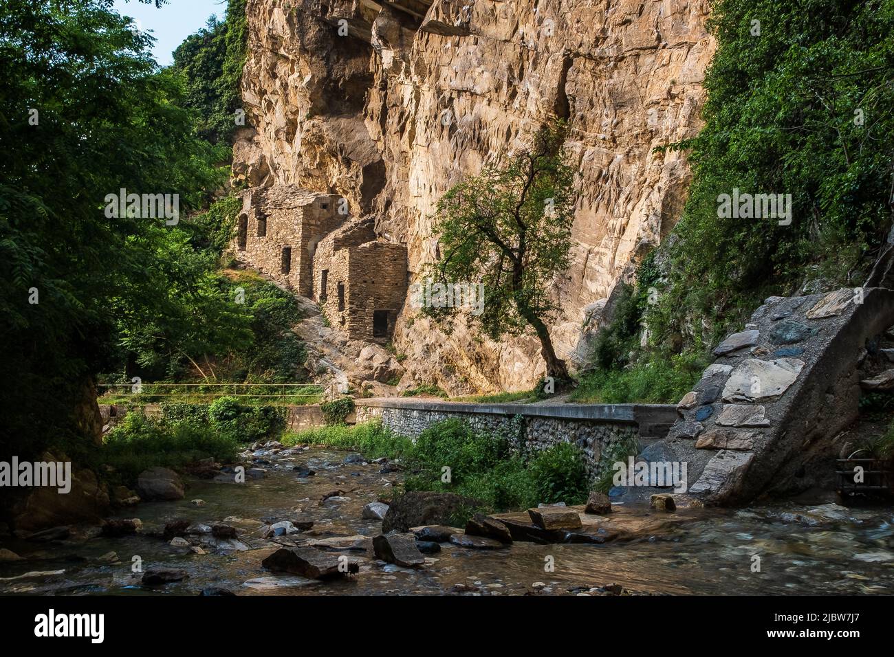 Hospital for sufferers of the plague in 1630 at the horrid of Foresto ...