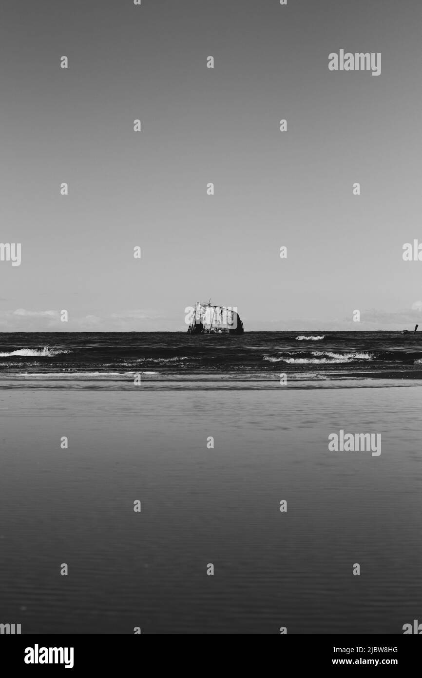 Snow can seen on Black and White Stock Photos & Images - Alamy