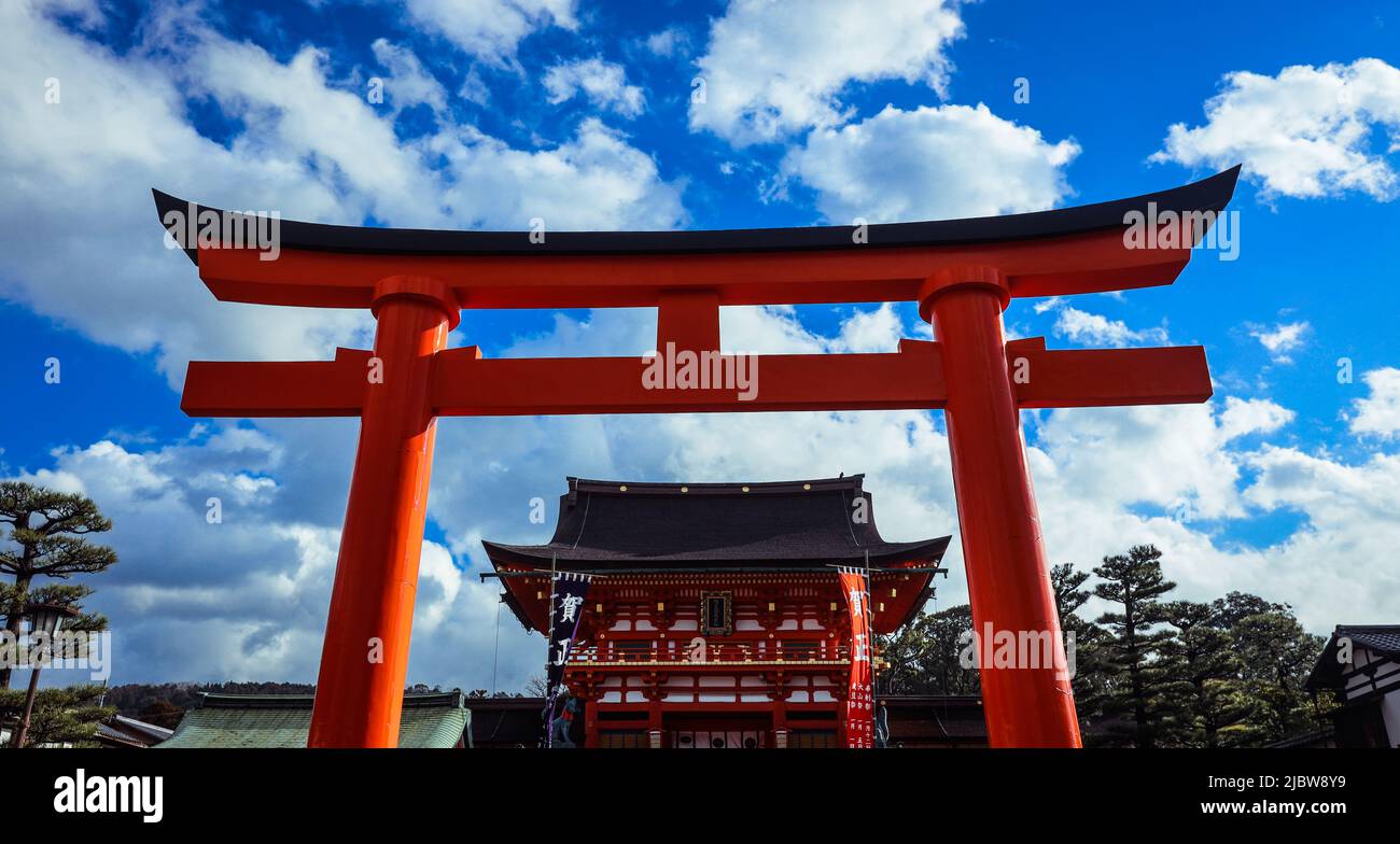 Fushimi Inari Shrine Temple Stock Photo - Alamy