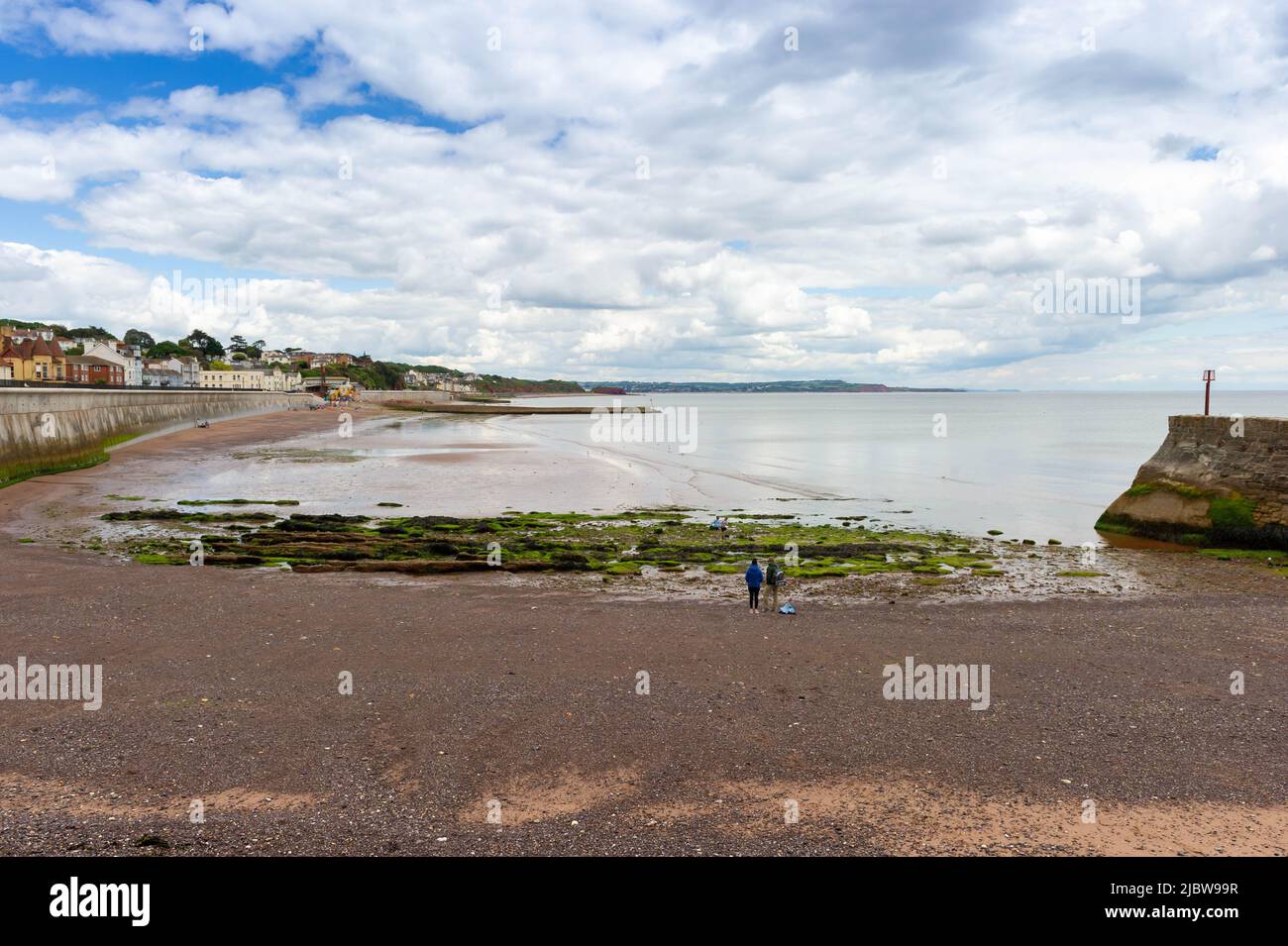 Dawlish Seafront taken from the harbour, Devon, England Stock Photo - Alamy