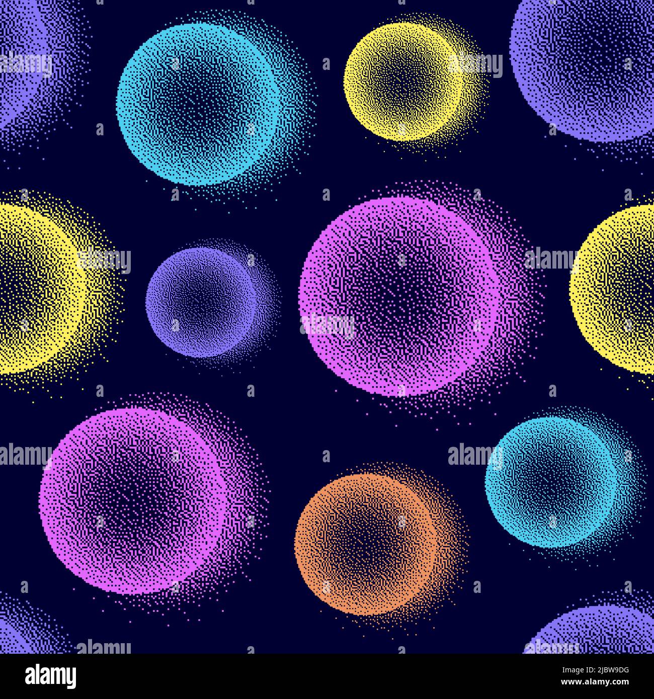 Bitmap background pixel pattern Stock Vector Images - Alamy