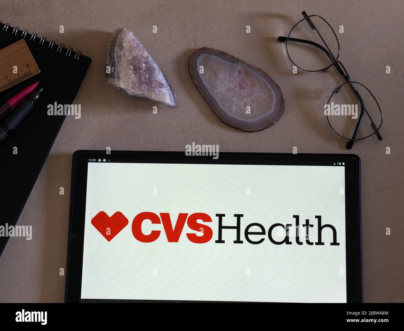 Cvs health logo hi-res stock photography and images - Alamy