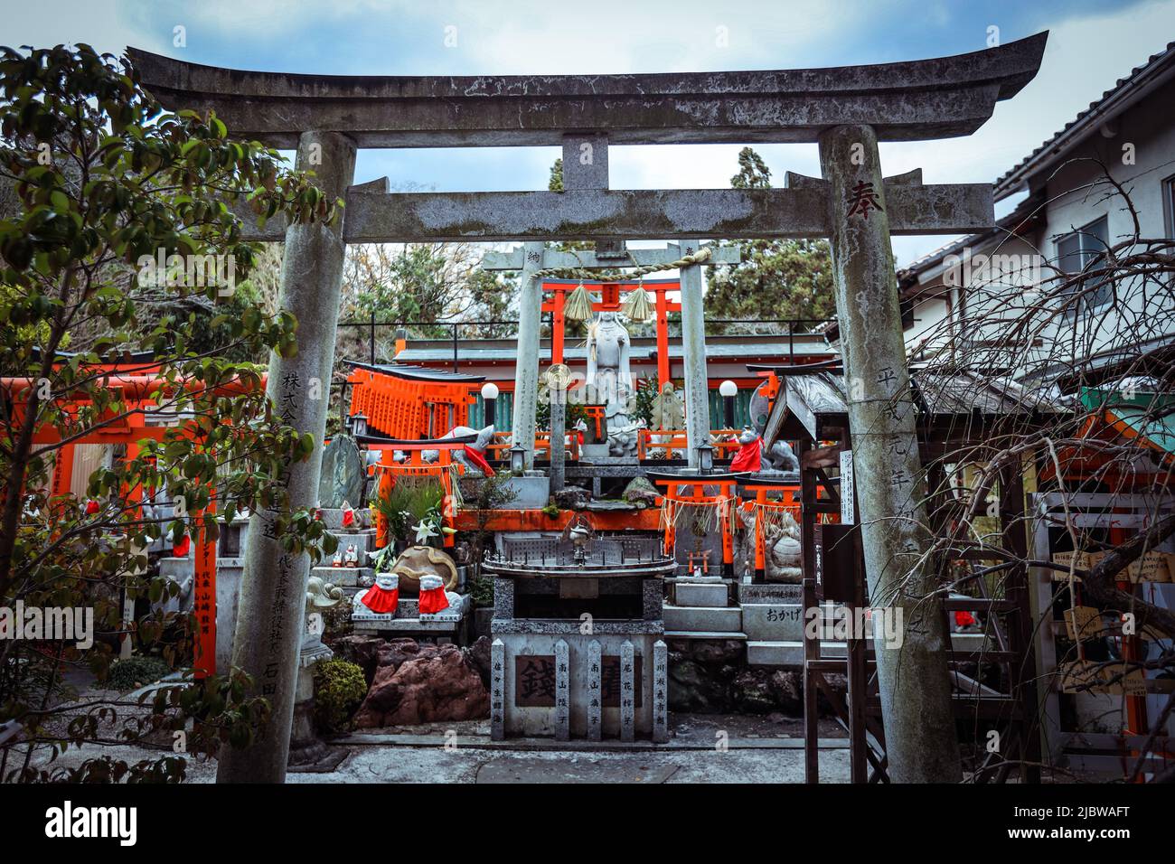 Fushimi Inari Shrine Temple Stock Photo - Alamy