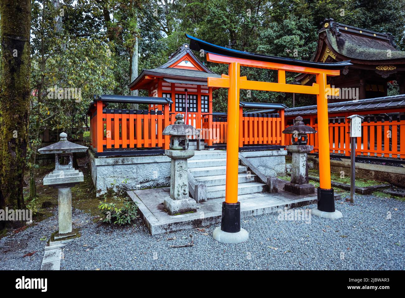 Fushimi Inari Shrine Temple Stock Photo - Alamy