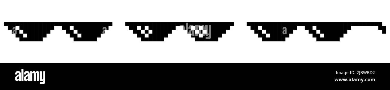 Like A Boss 8 Bit Sunglasses