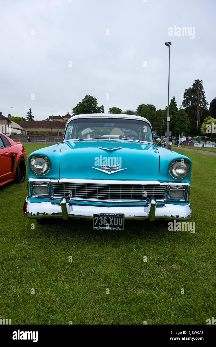 1956 Chevrolet GMC at the American Classic Car Show at Keynsham rugby ...