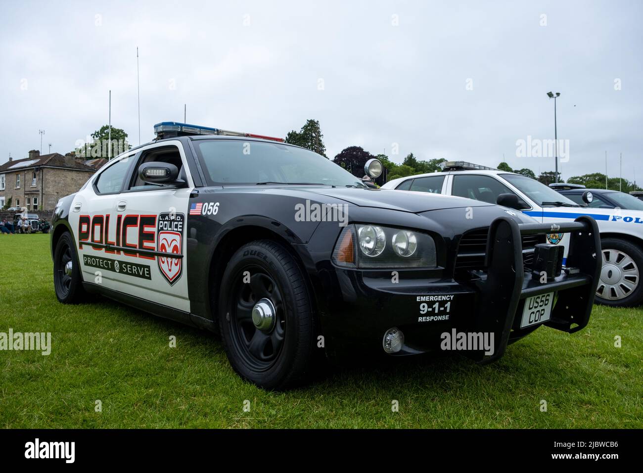 American police car 1950's hi-res stock photography and images - Alamy