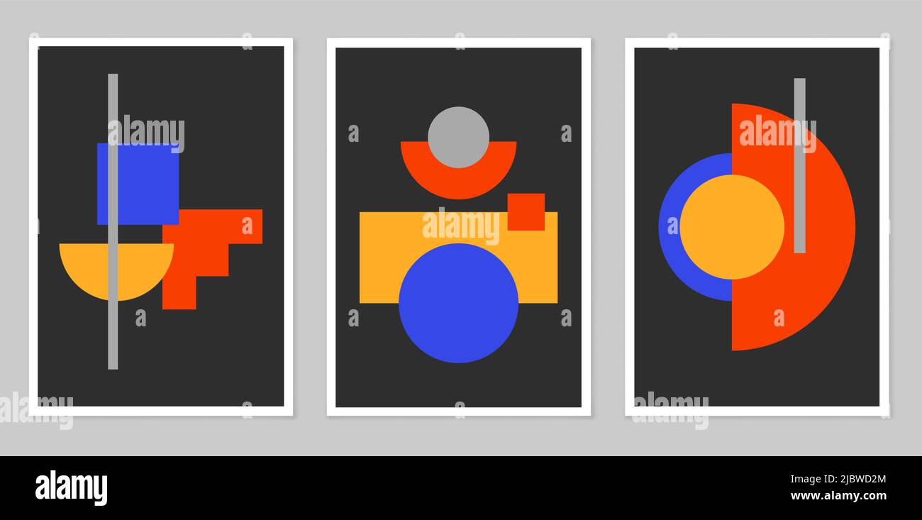 Collection of posters. Minimalism style. With a modern boho style ...