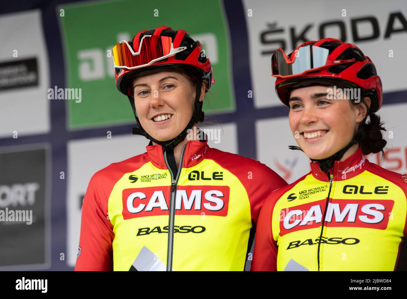 Sammie Stuart and Beth Morrow of CAMS Basso at Colchester Sports Park ...