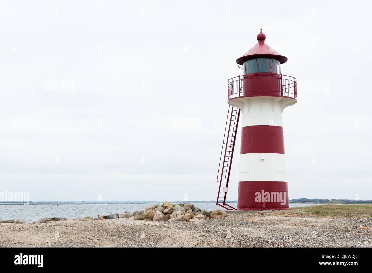 Grisetåodde Lighthouse, Denmark Stock Photo - Alamy