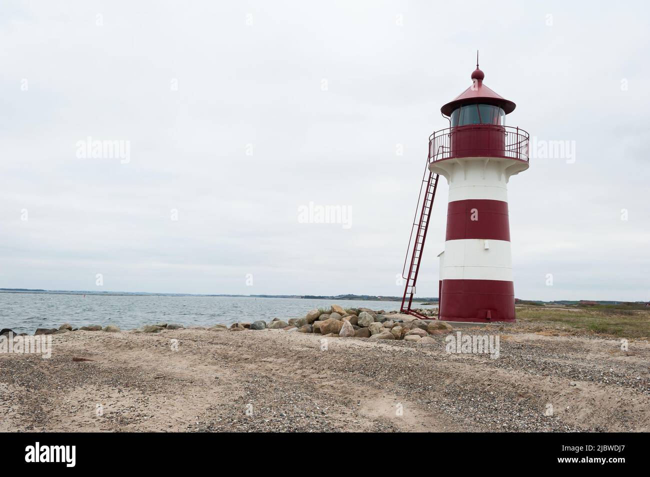 Grisetåodde Lighthouse, Denmark Stock Photo - Alamy