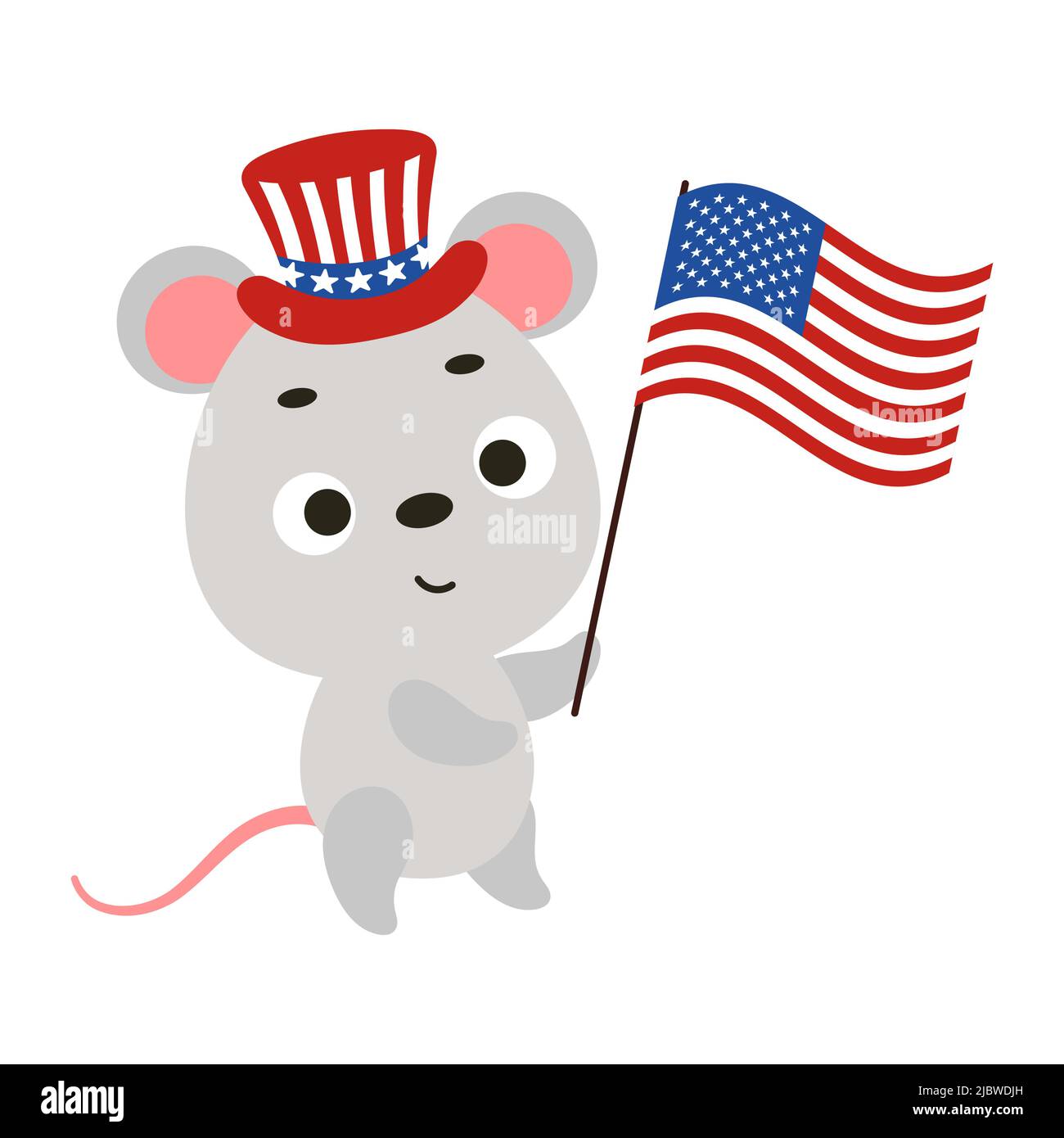 Kids celebrating, flag Stock Vector Images - Alamy