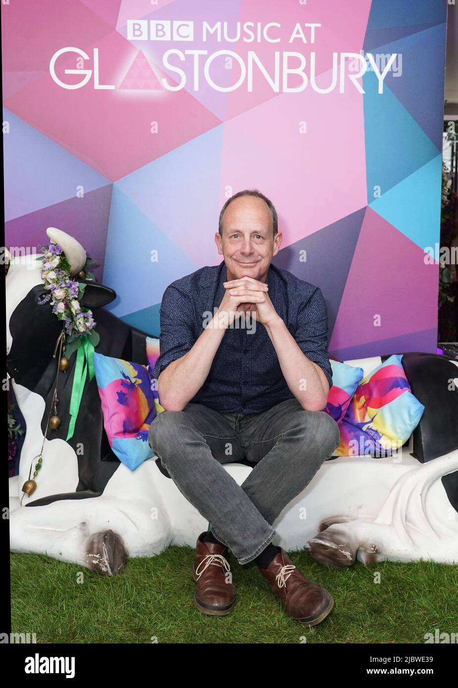 Francis Whately arrives for the screening of BBC Two's Glastonbury: 50 ...