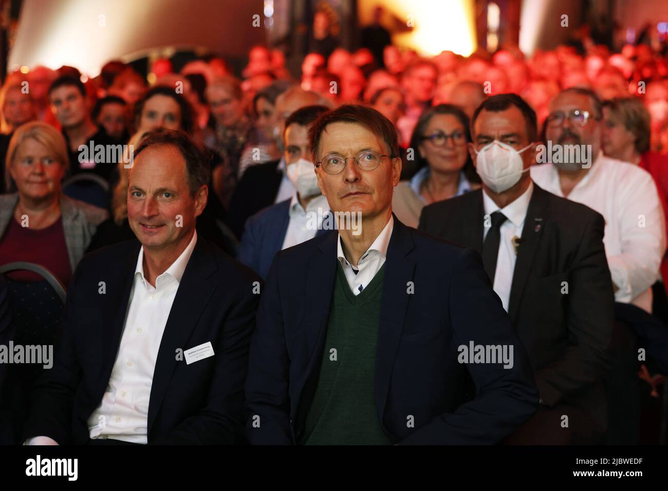 Duesseldorf, Germany. 08th June, 2022. Karl Lauterbach (SPD), Federal ...