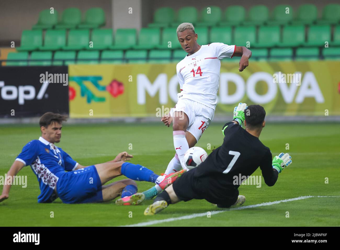 June 8th, 2022, Chisinau, Stadium Zimbru, U21 European Championship ...