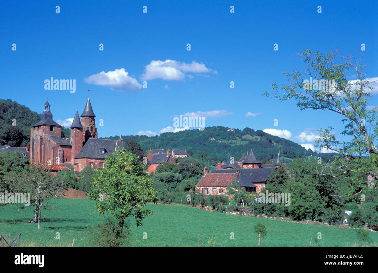 Collonges la Rouge Stock Photo - Alamy