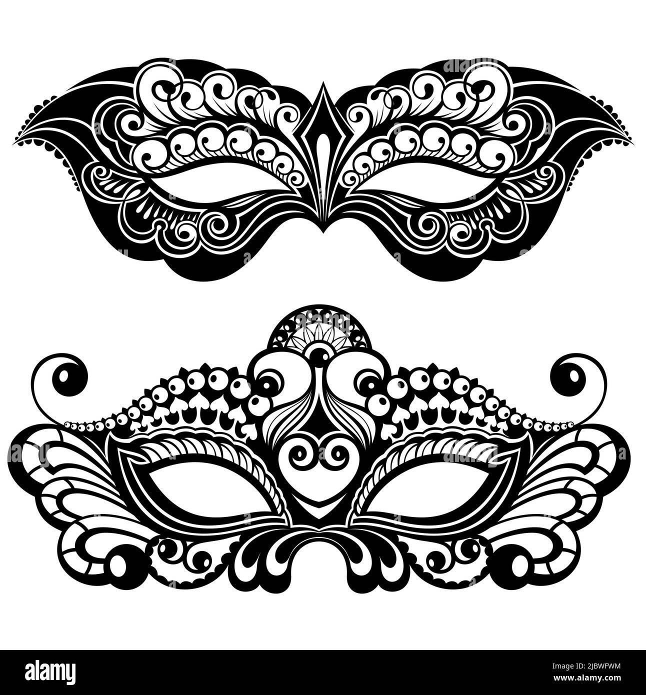 Masquerade Mask Vector