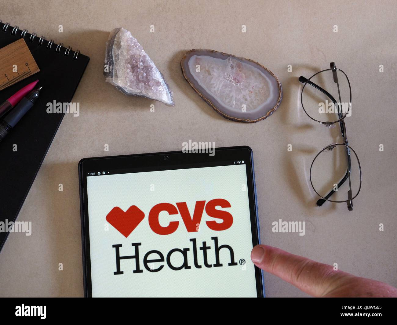 Cvs health logo hi-res stock photography and images - Alamy
