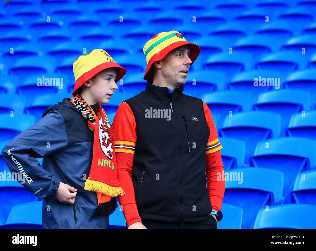 Cardiff City Stadium, Cardiff, UK. 8th June, 2022. UEFA Nations League ...