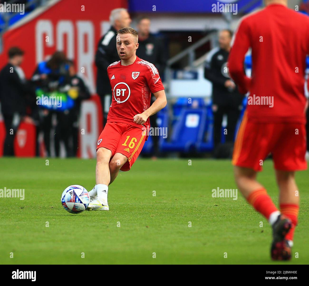 Cardiff City Stadium, Cardiff, UK. 8th June, 2022. UEFA Nations League ...