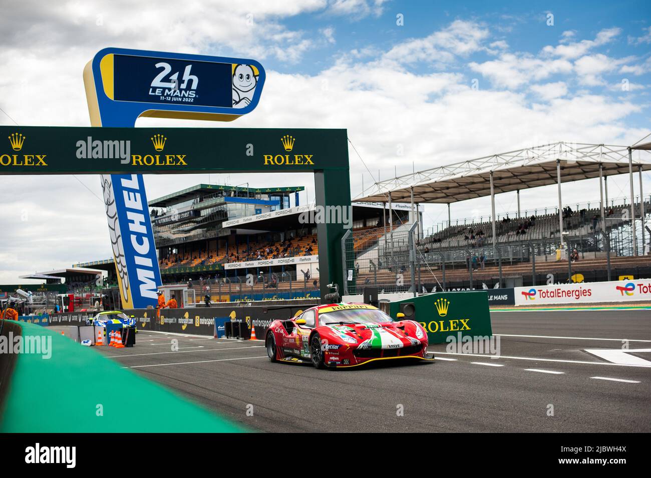 Le Mans, France, 08/06/2022, 52 MOLINA Miguel (spa), FUOCO Antonio (ita ...