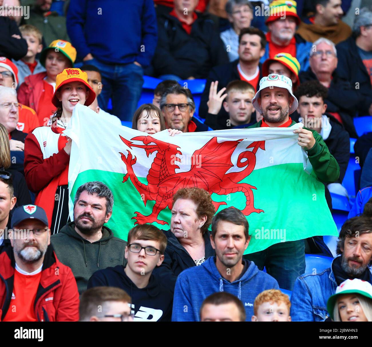 Cardiff City Stadium, Cardiff, UK. 8th June, 2022. UEFA Nations League ...