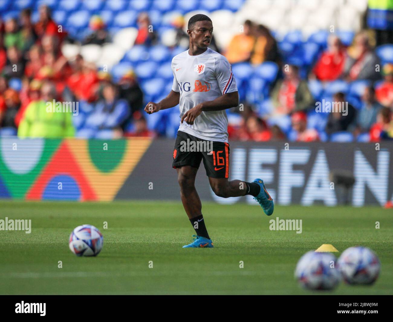 Cardiff City Stadium, Cardiff, UK. 8th June, 2022. UEFA Nations League ...