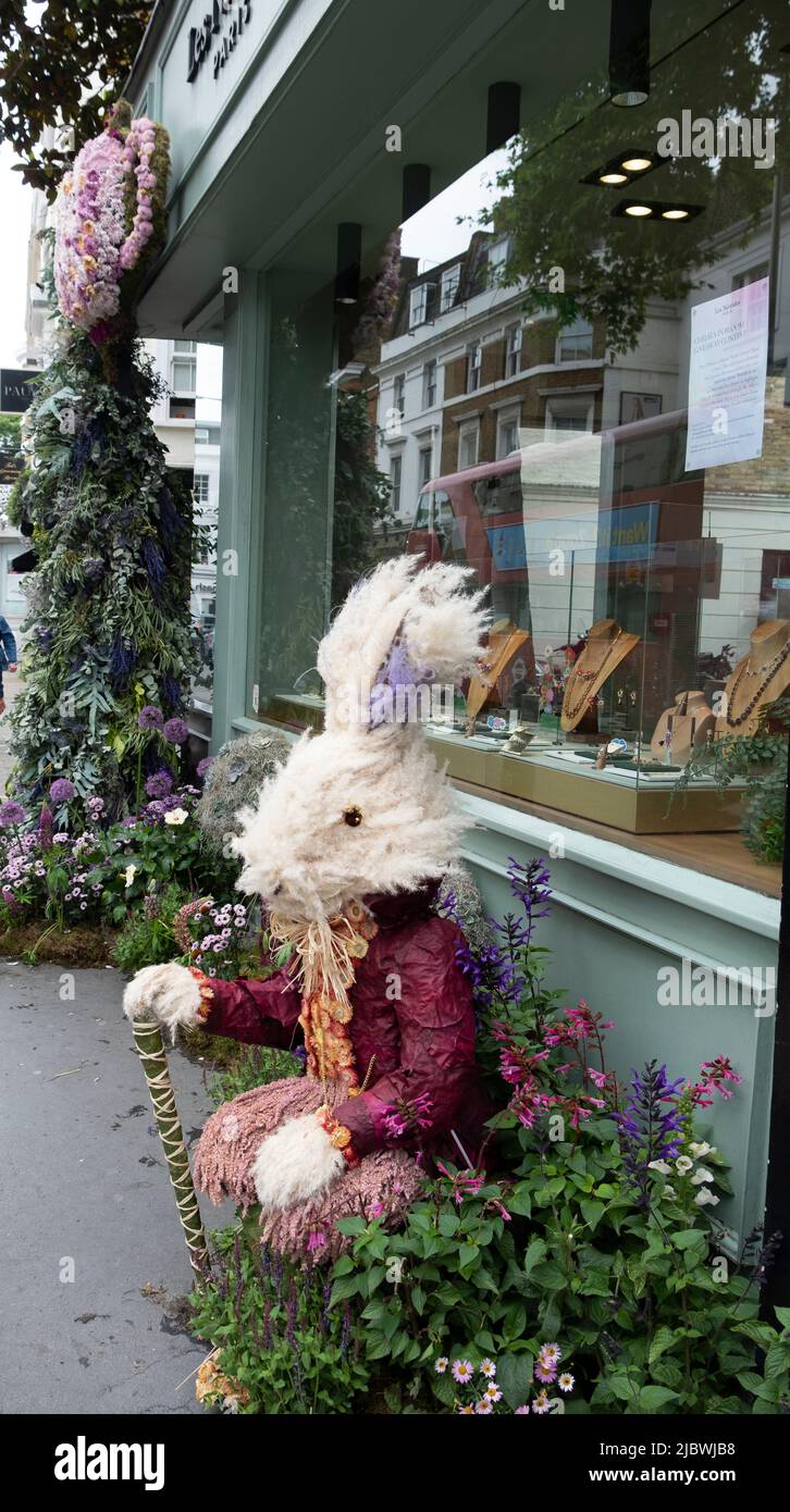 Floral paradise in West London during Chelsea flower show 2022,British ...