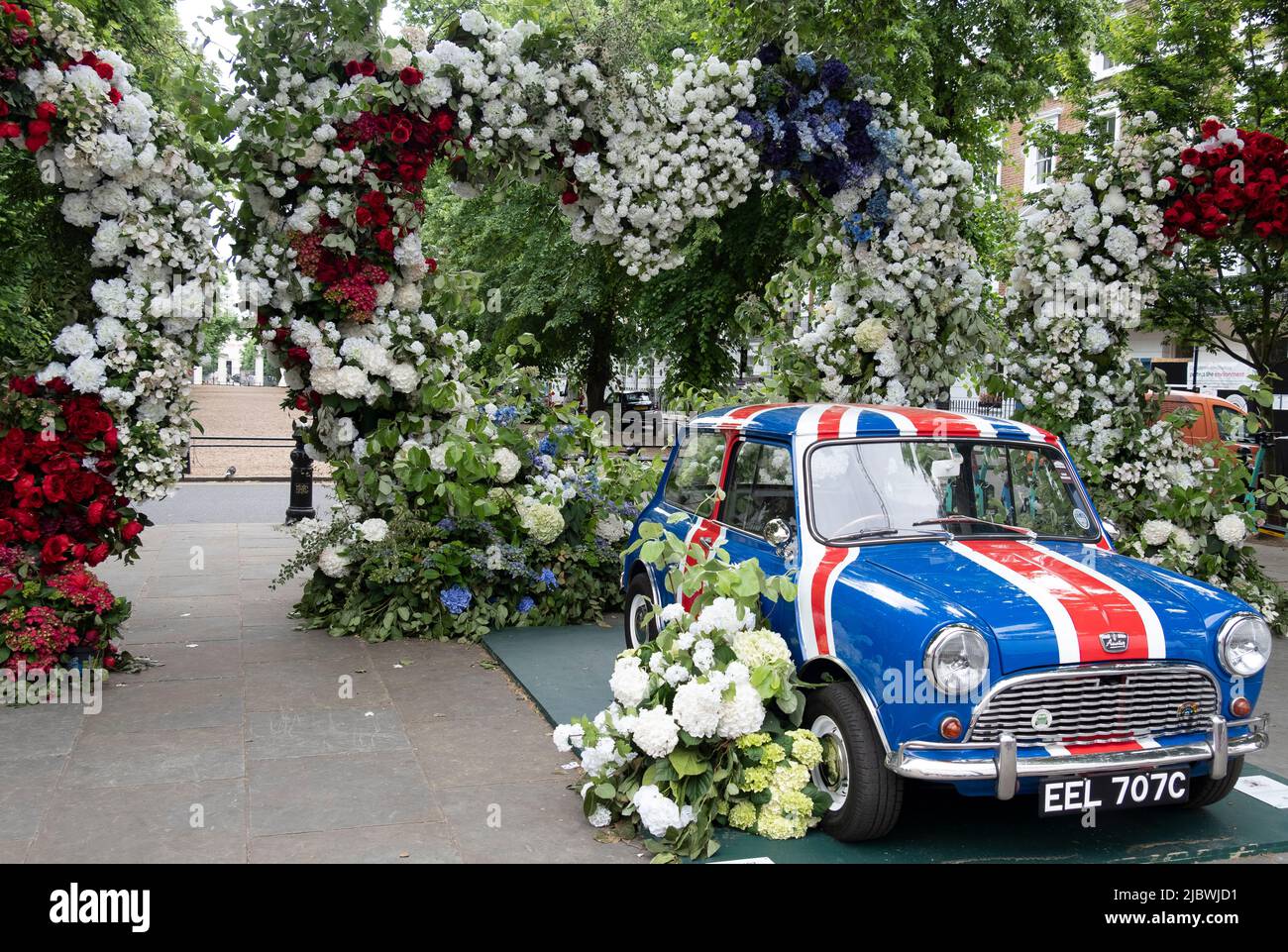 Floral paradise in West London during Chelsea flower show 2022,British ...