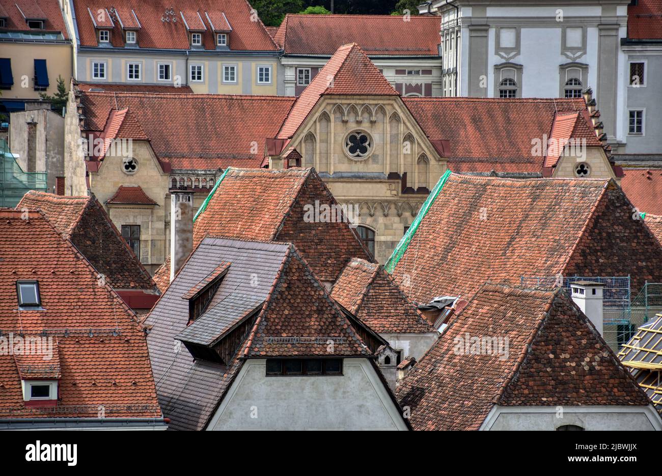 Steyr, Eisenstadt, Zentrum, Altstadt, Stadtzentrum, historisch ...