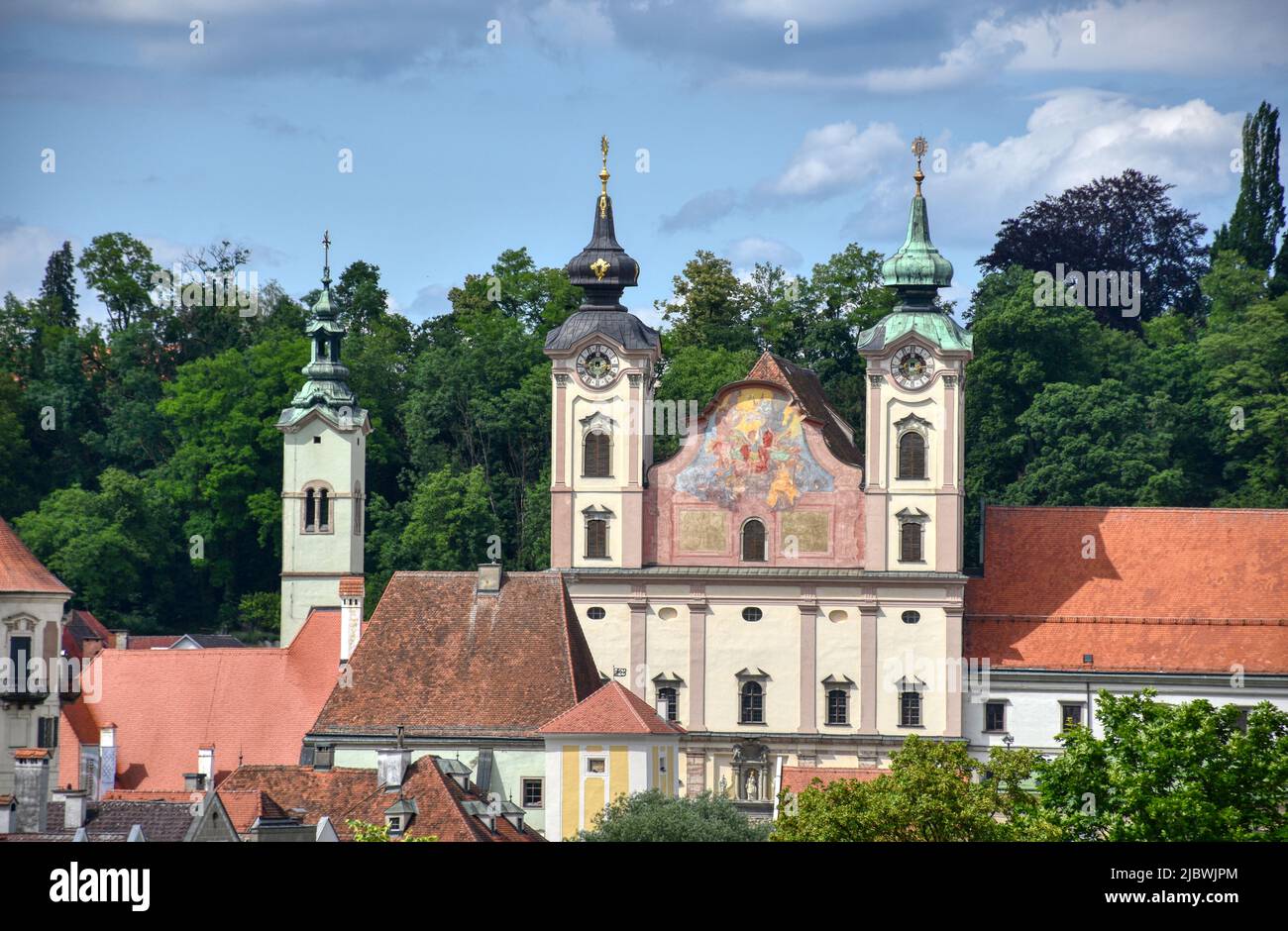 Steyr, Eisenstadt, Zentrum, Altstadt, Stadtzentrum, historisch ...