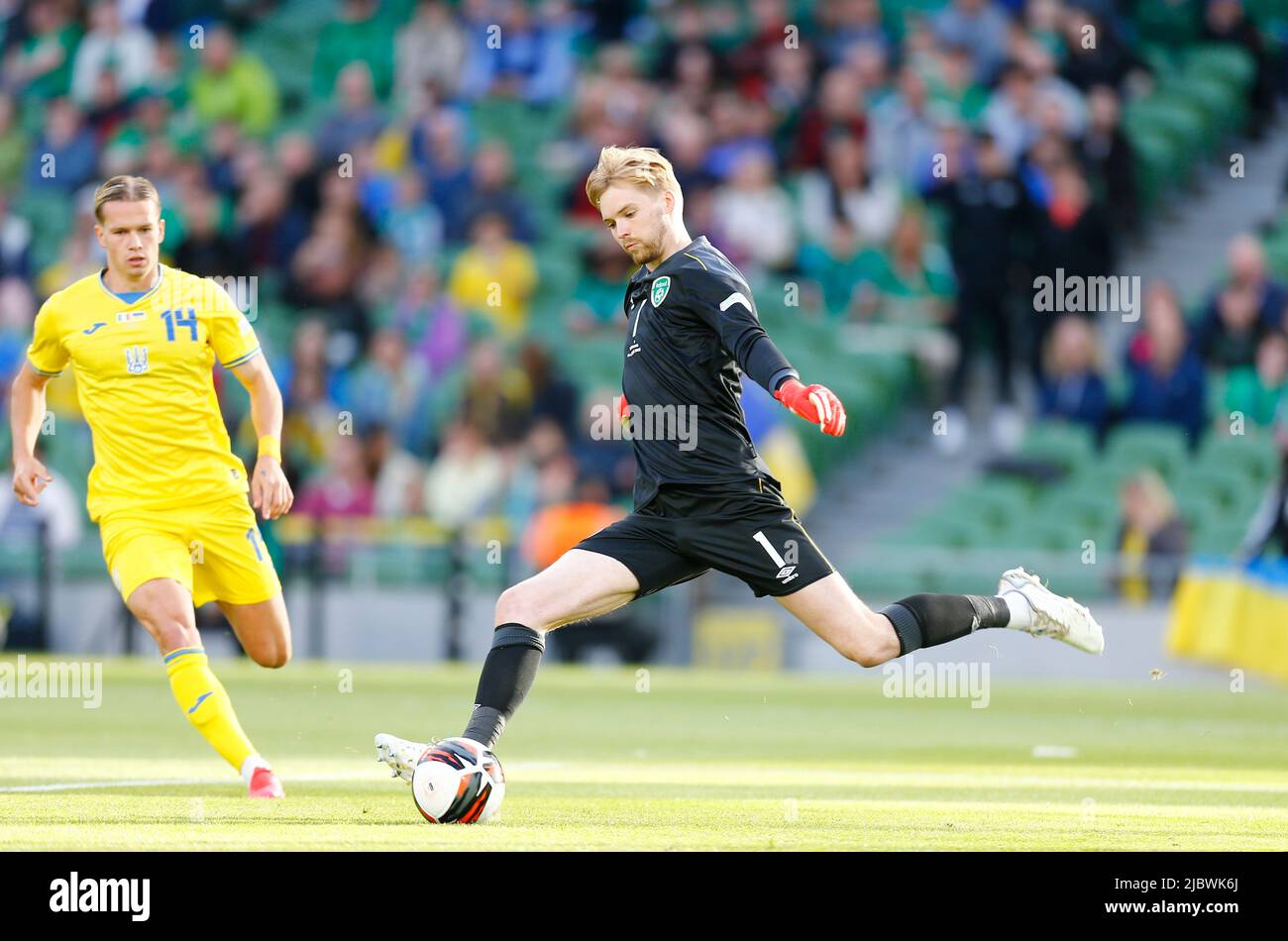 8th June 2022; Aviva Stadium, Dublin, Ireland;UEFA Nations League ...